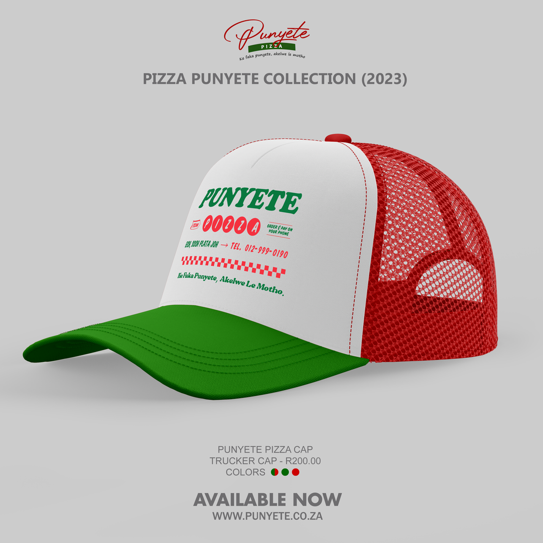 Pizza Punyete Trucker Cap – Punyete Staff Uniform